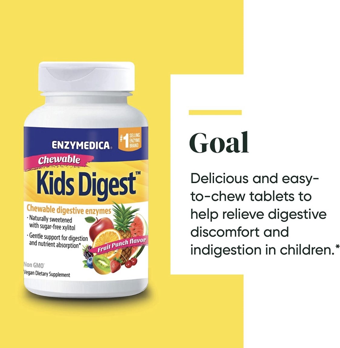 Jual Kids Digest, Chewable Enzyme - sharing